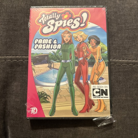 Media | Totally Spies Fame Fashion Dvd 2disc Set Cartoon Network Rare ...